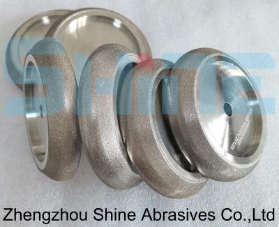 China 127mm Electroplated CBN Grinding Wheel For Band Saw Blade Sharpening 10/30 for sale