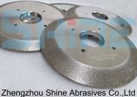 China Electroplated Angle Tct Band Saw Blade Grinding Wheel 32mm Inner Diameter for sale