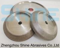 China ODM CBN Diamond Grinding Wheel For Band Saw Blade Sharpening 127D X 22.2T for sale