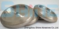 China Customized 9/39.5 Electroplated CBN Grinding Wheel For Wood Bandsaw Blades for sale