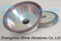 China Hybrid Bond CNC Diamond Wheel For Solid Carbide Drill Bits Flutting for sale