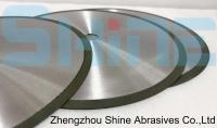 China 300mm 1A1R resin bond diamond continuous rim wheels for glass cutting for sale