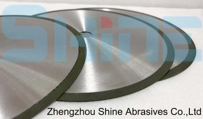 China 300mm 1A1R resin bond diamond continuous rim wheels for glass cutting for sale