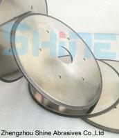 China Electroplated 1A1R 250mm CBN Cutting Wheels for HSS Materials for sale