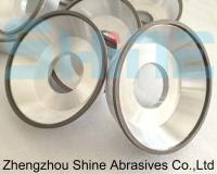 China 12A2 Dish Shape Resin Bond Diamond Abrasive Wheels Top Grinding Disc for sale