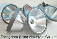 China 11V9 Hybrid CBN Diamond Grinding Wheel for Fluting Clearance & Gashing for sale