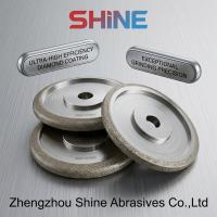 China Electroplated CBN Grinding Wheels for Sharpening HSS Band Saw Blade for sale