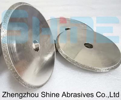 China Electroplated Diamond Grinding Wheel Saw Blade with Double Sided Coat for sale