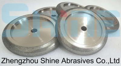 China Electroplated CBN Band Saw Grinding Wheel 203mm High Finish with Perfect Tooth Fit 9/29 Multiple Grit for sale