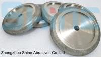 China Electroplated CBN Band Saw Grinding Wheel 203mm High Finish with Perfect Tooth Fit 9/29 Multiple Grit for sale