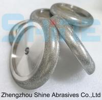 China Electroplated CBN Band Saw Grinding Wheel 127mm Long Service Life No Tooth Chipping 10/30 Custom OEM for sale
