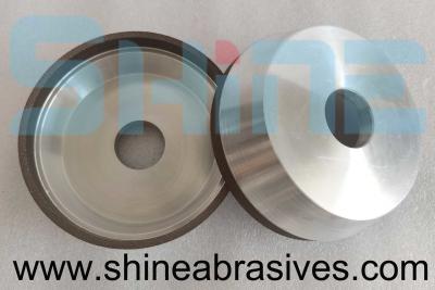 China 6A2 Resin Bond Diamond Cup Wheel 100mm D151 Grit Glass Edge Grinding RoHS Compliant Manufacturing for sale