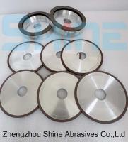 China CBN Sharpening Wheel High Hardness Broach Grinding 1A1 Resin Bond 127mm Precision Profile Retention for sale