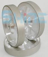 China 1A1 Electroplated Diamond Surface Grinding Wheel 200mm D126 for Alumina Zirconia Silicon Carbide Ceramic Processing for sale