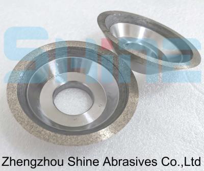 China 11V9 Vitrified Bond CBN Cup Grinding Wheel 100x35x20mm for Stainless Steel Anti-Scratch Grinding for sale