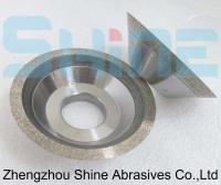 China 11V9 Vitrified Bond CBN Cup Grinding Wheel 100x35x20mm for Stainless Steel Anti-Scratch Grinding for sale