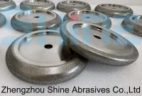 China 127mm 5 Inch Electroplated CBN Band Saw Sharpening Wheel Long Service Life No Tooth Chipping for sale