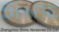 China Hybrid Bond CBN CNC Grinding Wheel 150mm D64 1V1 for Medical Cutting Tool Flute Grinding for sale