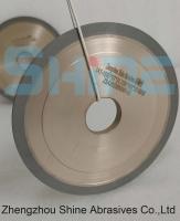 China Hybrid Bond CBN CNC Grinding Wheel 150mm D64 1V1 for Medical Cutting Tool Flute Grinding for sale