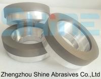 China Hybrid Bond Diamond CNC Grinding Wheel 6A2 150mm for PCD CBN Insert Relief Grinding for sale
