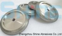 China Electroplated CBN Dressing Wheel 254mm 10 Inch No Profile Loss Contour Grinding For Band Saw for sale
