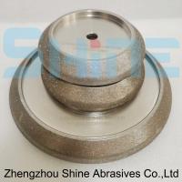 China Electroplated CBN Band Saw Sharpening Wheel 203mm 8 Inch WM 10-30 Grit 80 Steel Core for sale
