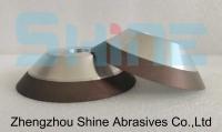 China 11V9 Resin Bond Diamond Taper Cup Grinding Wheel 100mm Grit 100 For PCD PCBN Inserts for sale