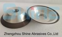 China 11V9 Resin Bond Diamond Taper Cup Grinding Wheel 100mm Grit 100 For PCD PCBN Inserts for sale