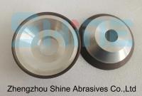 China 11V9 Resin Bond Diamond Taper Cup Grinding Wheel 100mm Grit 100 For PCD PCBN Inserts for sale