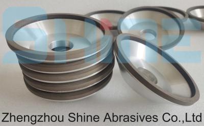 China 200mm 12A2 Resin Bond Diamond Disc Wheel Fine Grit For Magnetic Material Double Side Grinding for sale