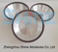China 200mm 12A2 Resin Bond Diamond Disc Wheel Fine Grit For Magnetic Material Double Side Grinding for sale