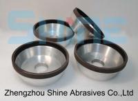 China 150mm 6A2 Resin Bond Diamond Cup Wheel 100 Grit For Ferrite Magnetic Core Grinding for sale