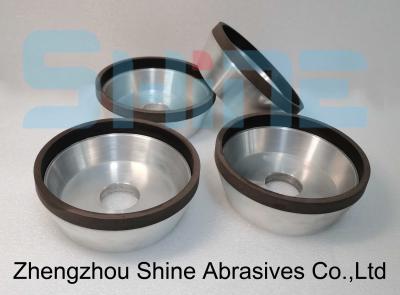 China 150mm 6A2 Resin Bond Diamond Cup Wheel 100 Grit For Ferrite Magnetic Core Grinding for sale