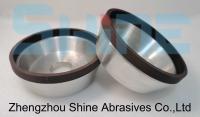China 150mm 6A2 Resin Bond Diamond Cup Wheel 100 Grit For Ferrite Magnetic Core Grinding for sale