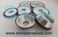 China 150mm 6A2 Resin Bond Diamond Cup Wheel 100 Grit For Ferrite Magnetic Core Grinding for sale