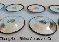 China 4V2 Dish Resin Bond Diamond Wheels For Carbide Saws Face Grinding for sale