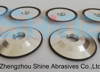 China 4V2 Dish Resin Bond Diamond Wheels For Carbide Saws Face Grinding for sale