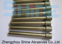 China Internal Cbn Diamond Grinding Pins 10mm Shank Electroplated Diamond Tools for sale
