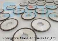 China 10mm Thickness Resin Bond Diamond Wheels 100mm 3A1 Solid Carbide Grinding for sale
