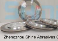 China 14F1 Metal Bond Diamond Grinding Wheels For R4mm Profile Glass for sale