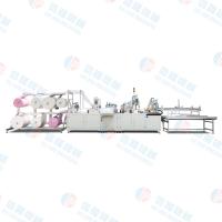 China 0.6Mpa PLC Program Control Ultrasonic Intermediate Effect Air Filtration Bag Making Machine for sale