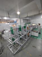 China 15KW Intelligent And Efficient Ultrasonic Initial Effect Trapezoidal Filter Bag Making Machine. for sale