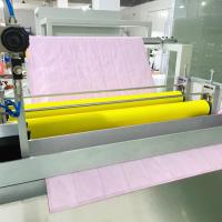 China PLC Program Control Automatic Ultrasonic Bag Welding Slicer 10-12RS/min for sale