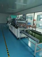 China Automatic Air Filter Bag Generator Ultrasonic Intermediate Effect Air Filter Bag Making Machine for sale