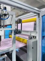 China Ultrasonic Flat Trapezoidal Bagging Machine High Capacity To Produce Rectangular Or Trapezoidal Bags for sale