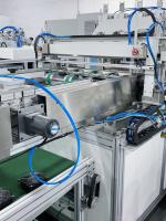 China 3-4pcs/Min Three-Dimensional Primary Cotton High Frequency Trapezoidal Bag Machine for sale