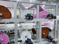 China Stable Automatic Production Of Raw Cotton Trapezoidal Bag By Ultrasonic High-Frequency Trapezoidal Machine for sale