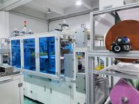 China Stable Automatic Production Of Raw Cotton Trapezoidal Bag By Ultrasonic High-Frequency Trapezoidal Machine for sale