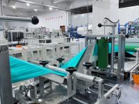China Full-automatic duckbill one-drag one-mask machine.120 Pcs/min. for sale
