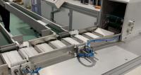 China Surgical Non Woven Mask Making Machine Complete Mask-Making In One Go By Adding Elastic Fabrics for sale